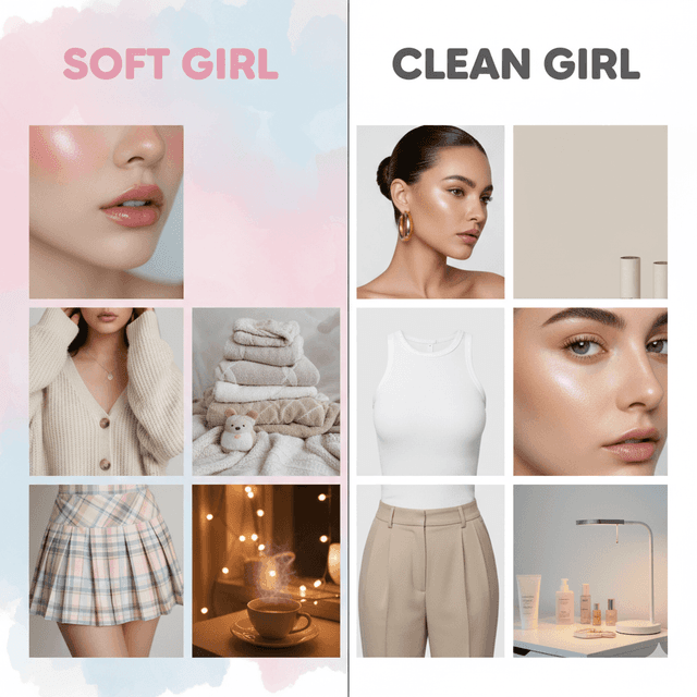 Soft Girl Aesthetic vs Clean Girl: What Gen Z Loves to Wear?
